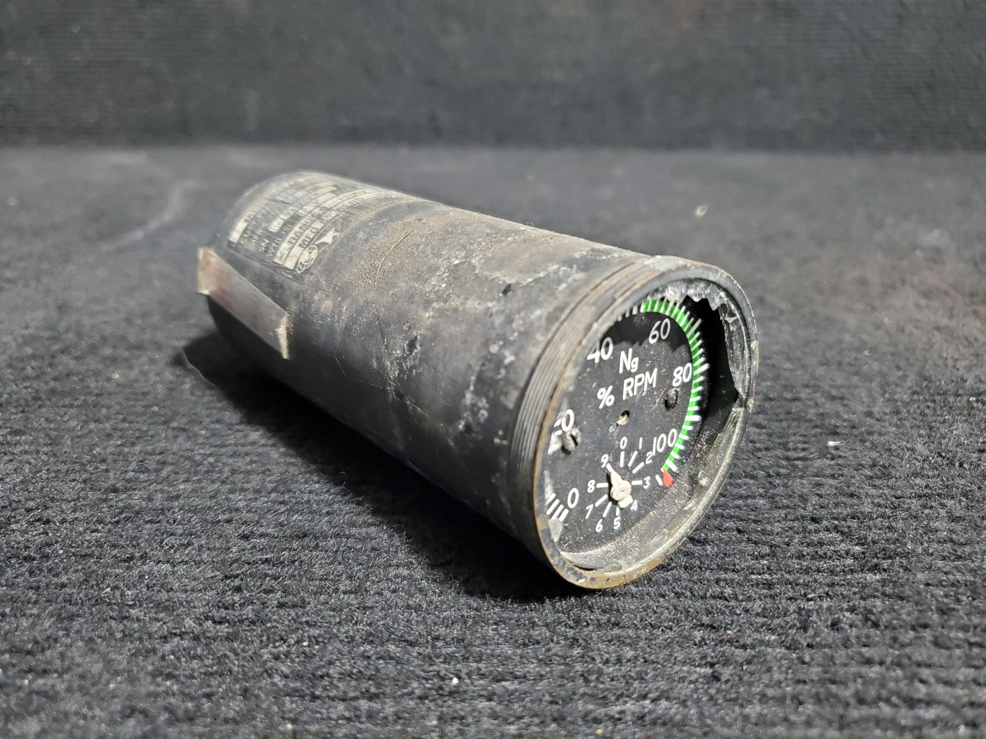 Tachometer Percent RPM - Aero-Mach - 5Y-RNA – Global Aircraft Industries