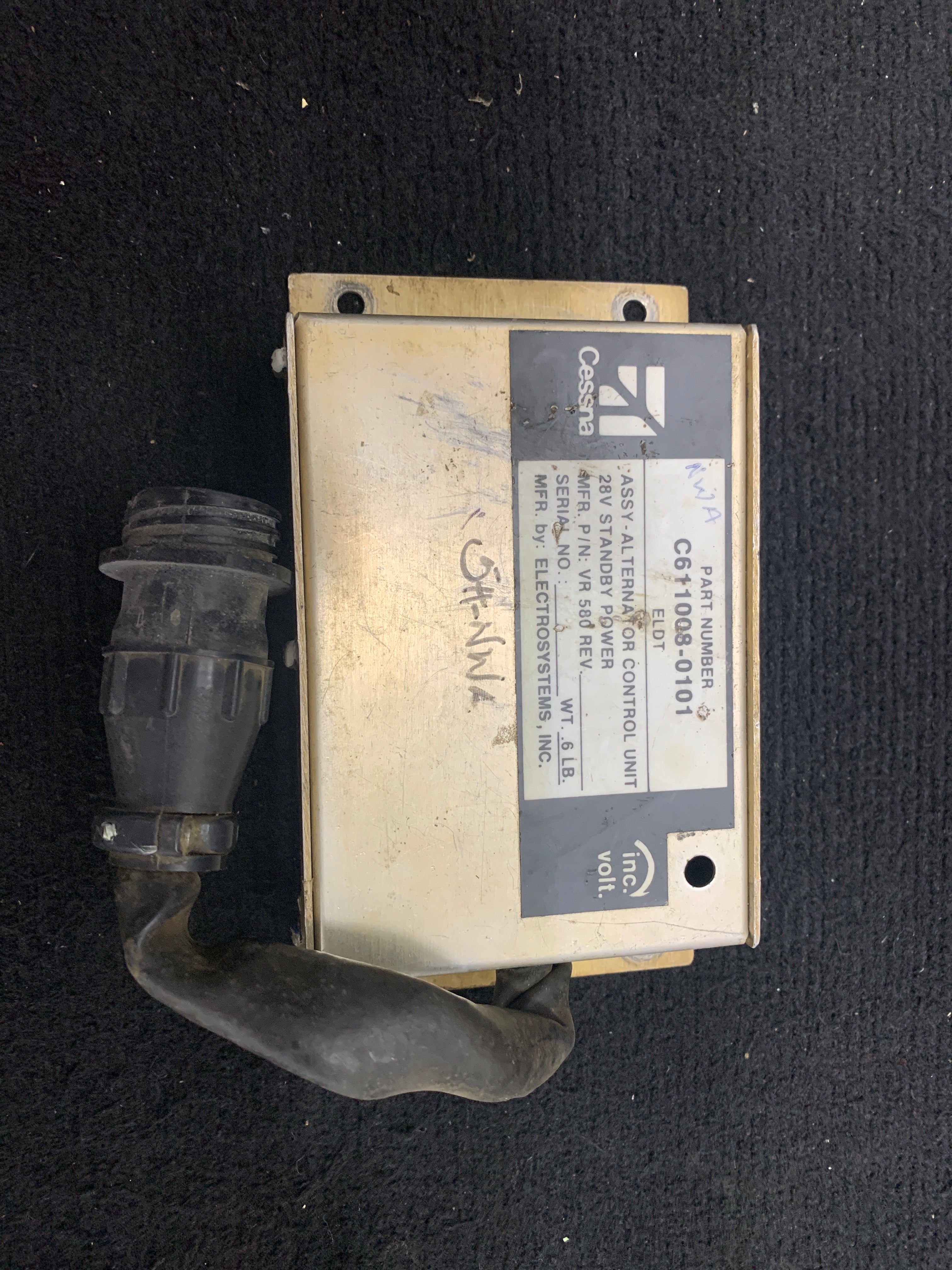 Alternator Assy Control Unit - Electrosystems Inc. - 5H-NWA – Global ...
