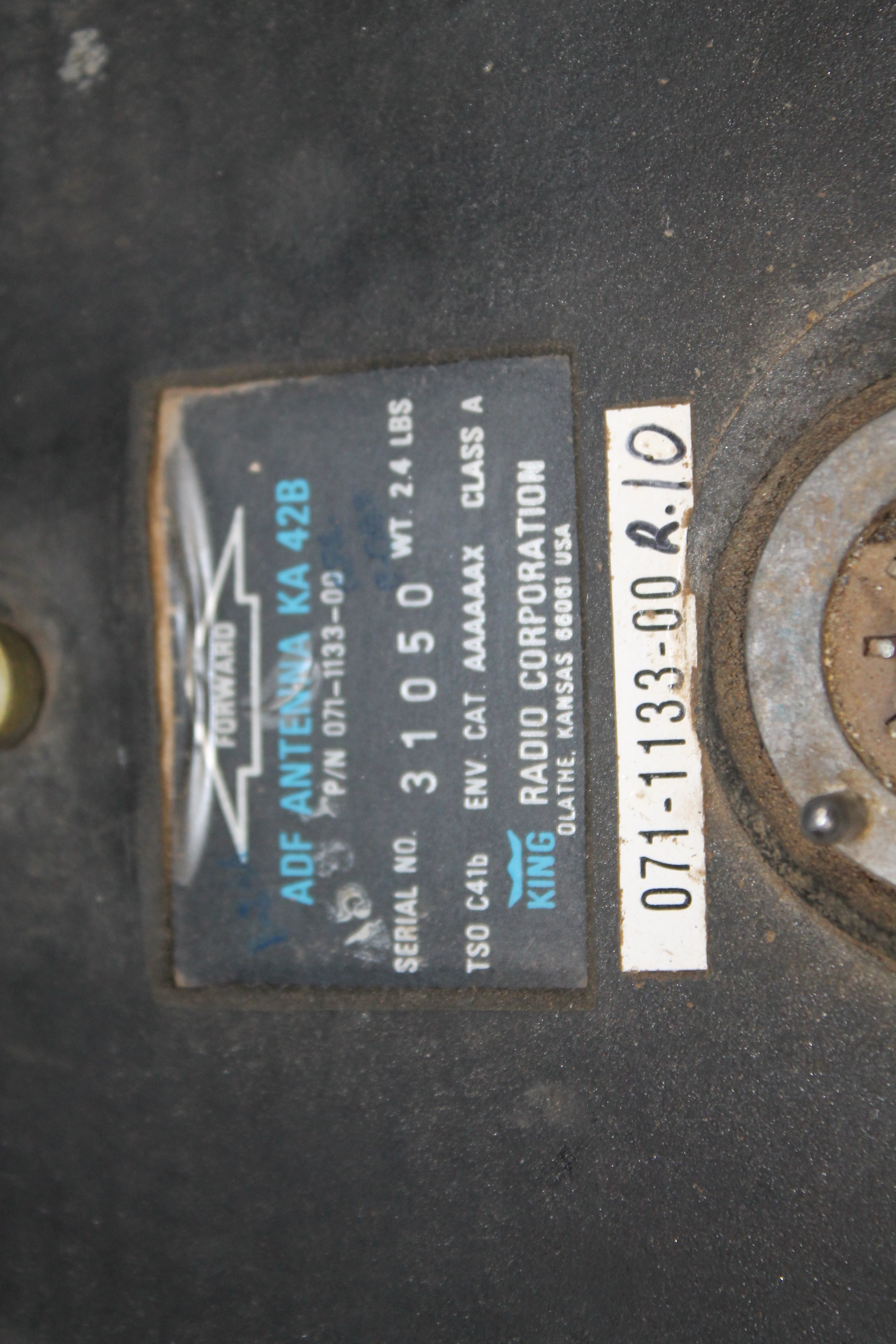 Antenna - ADF - King - I-CODE (#KA 42B) #2 – Global Aircraft Industries
