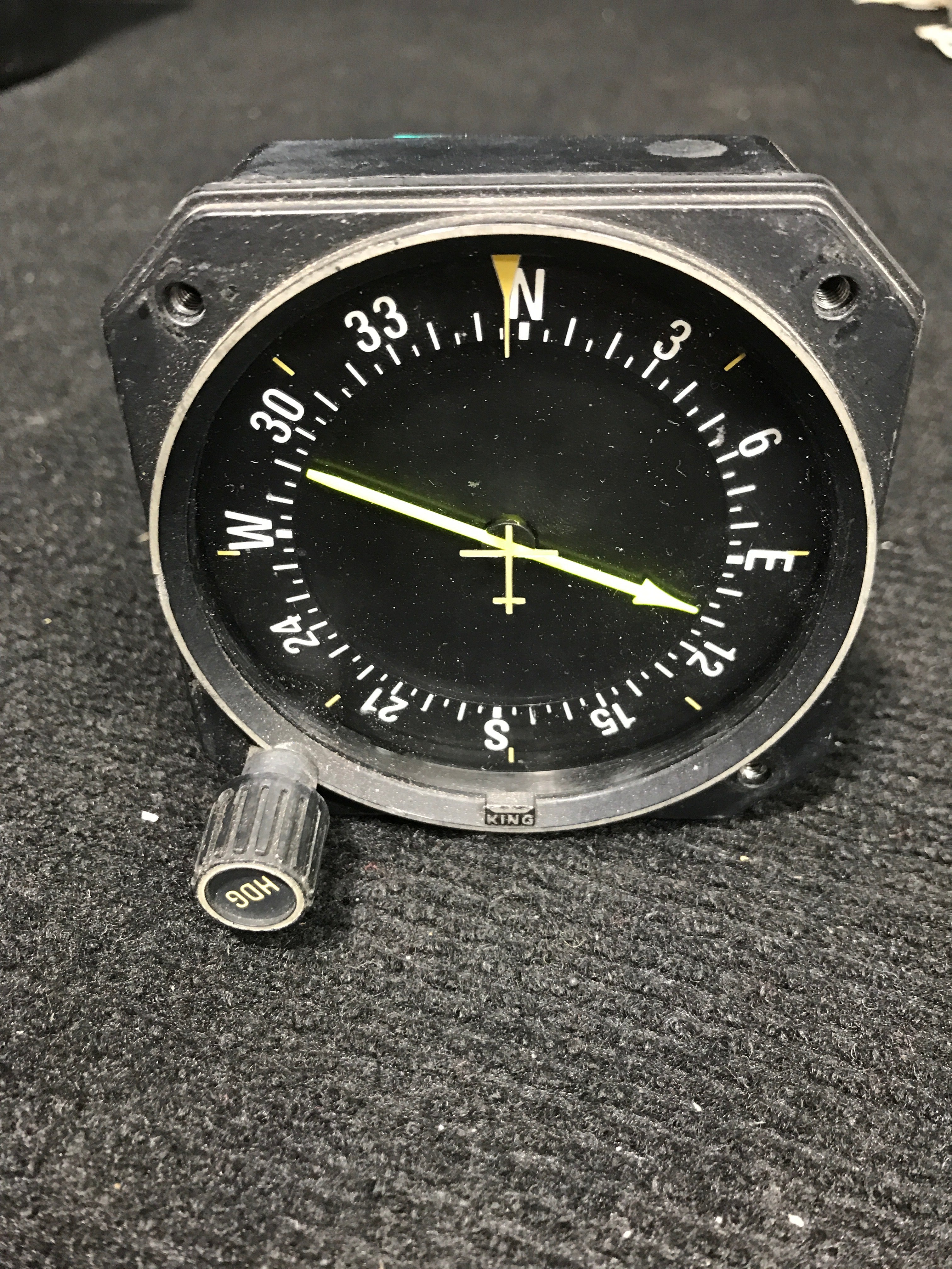 ADF Indicator - King KI 227 - C-GROC – Global Aircraft Industries