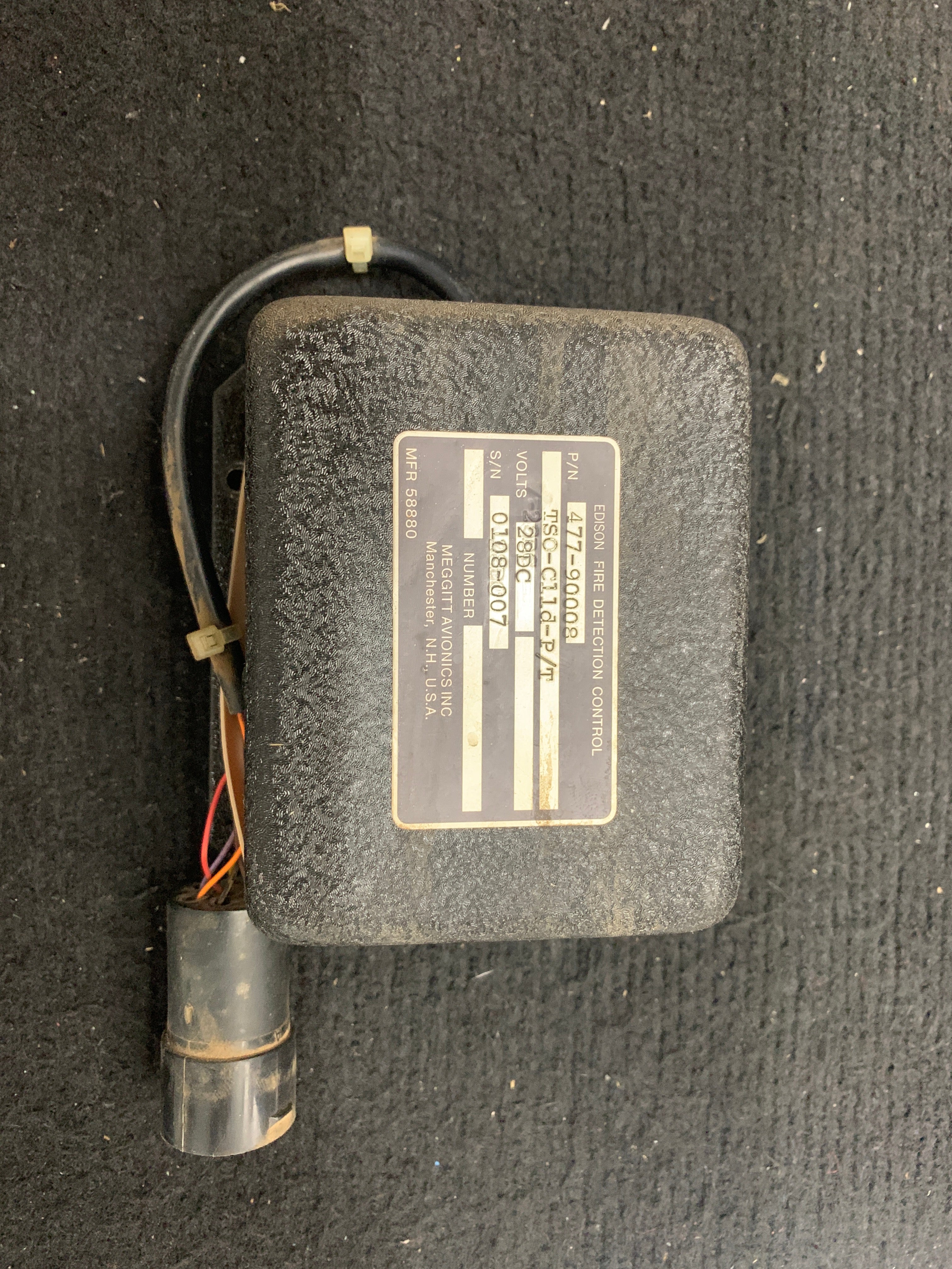 Fire Detection Control - Armtec/Edison - Cessna - 5H-NWA – Global ...