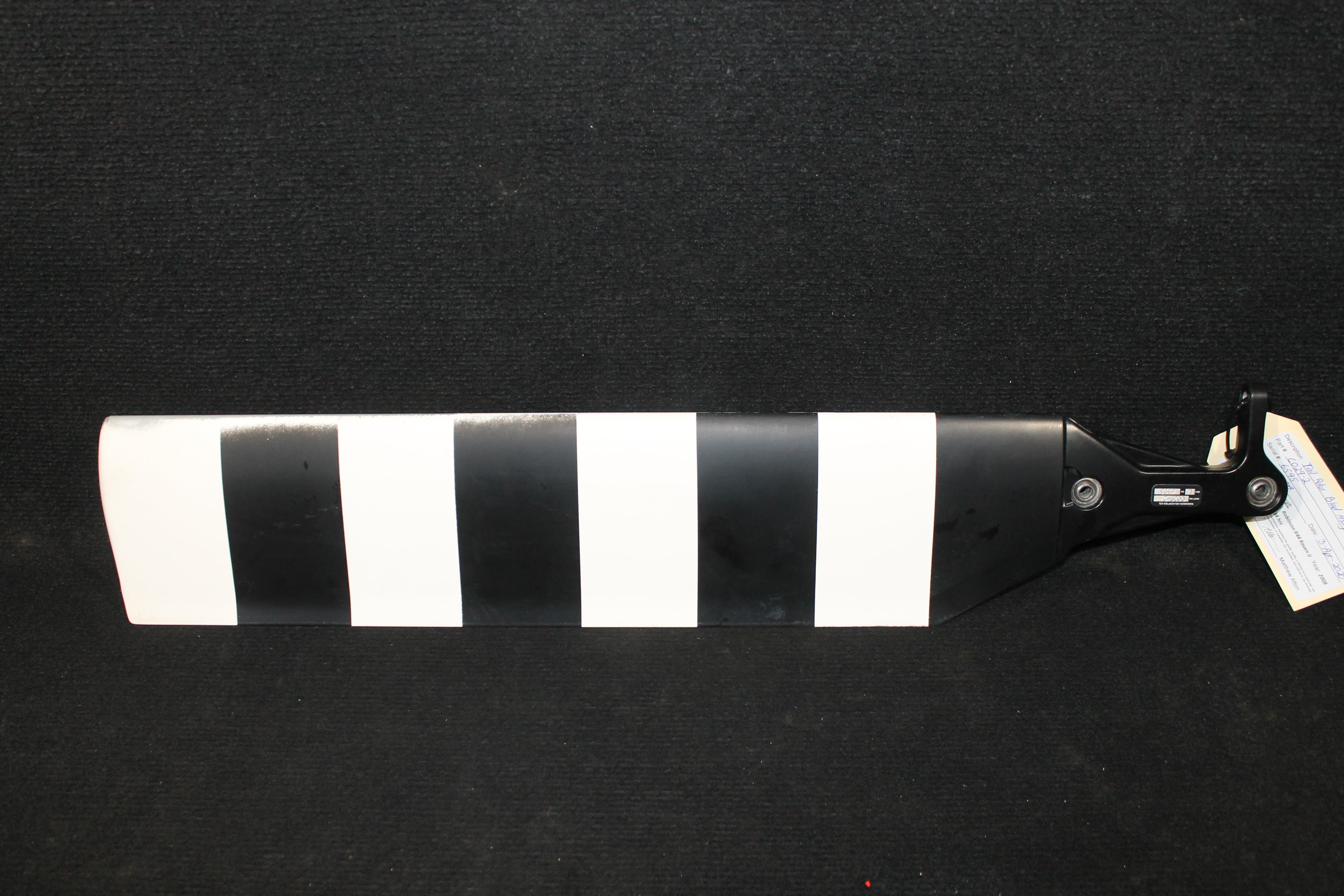 Tail Rotor Blade - Calendar Expired - C-GFYD (#C029-2) – Global ...