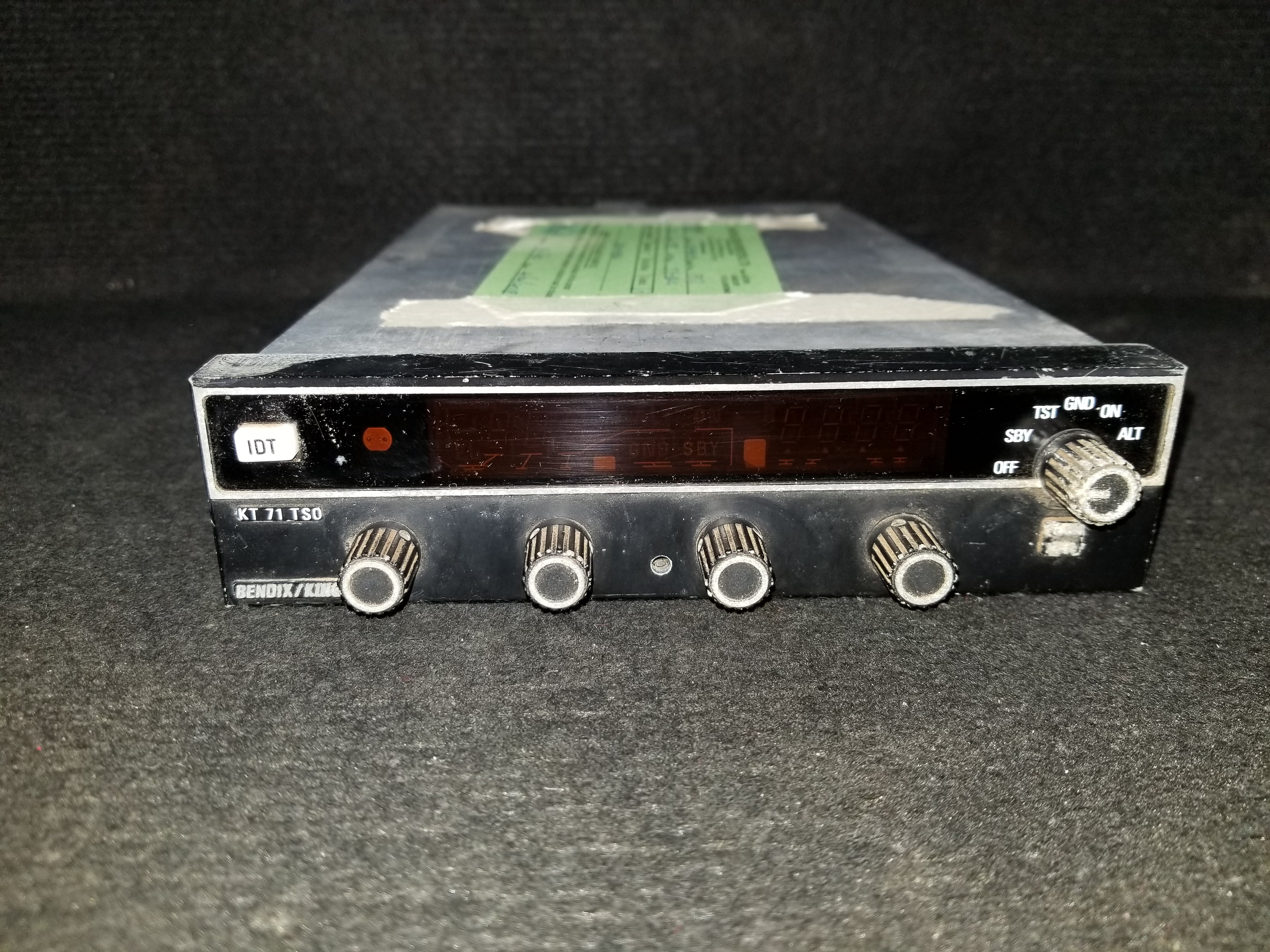 Transponder - Bendix/King - 5Y-BUC – Global Aircraft Industries