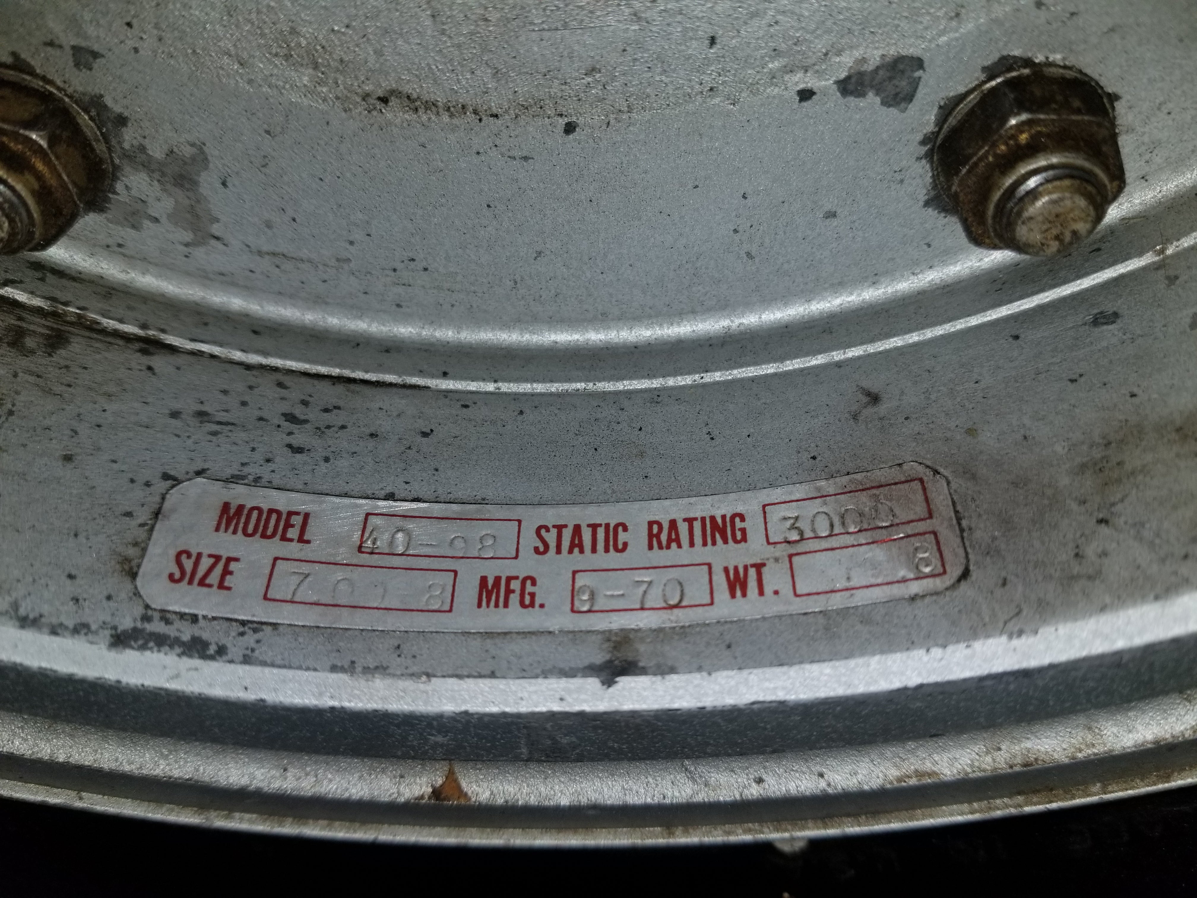 MLG Wheel Assembly - Cleveland - C-FJUO (#40-98) #3 – Global Aircraft ...