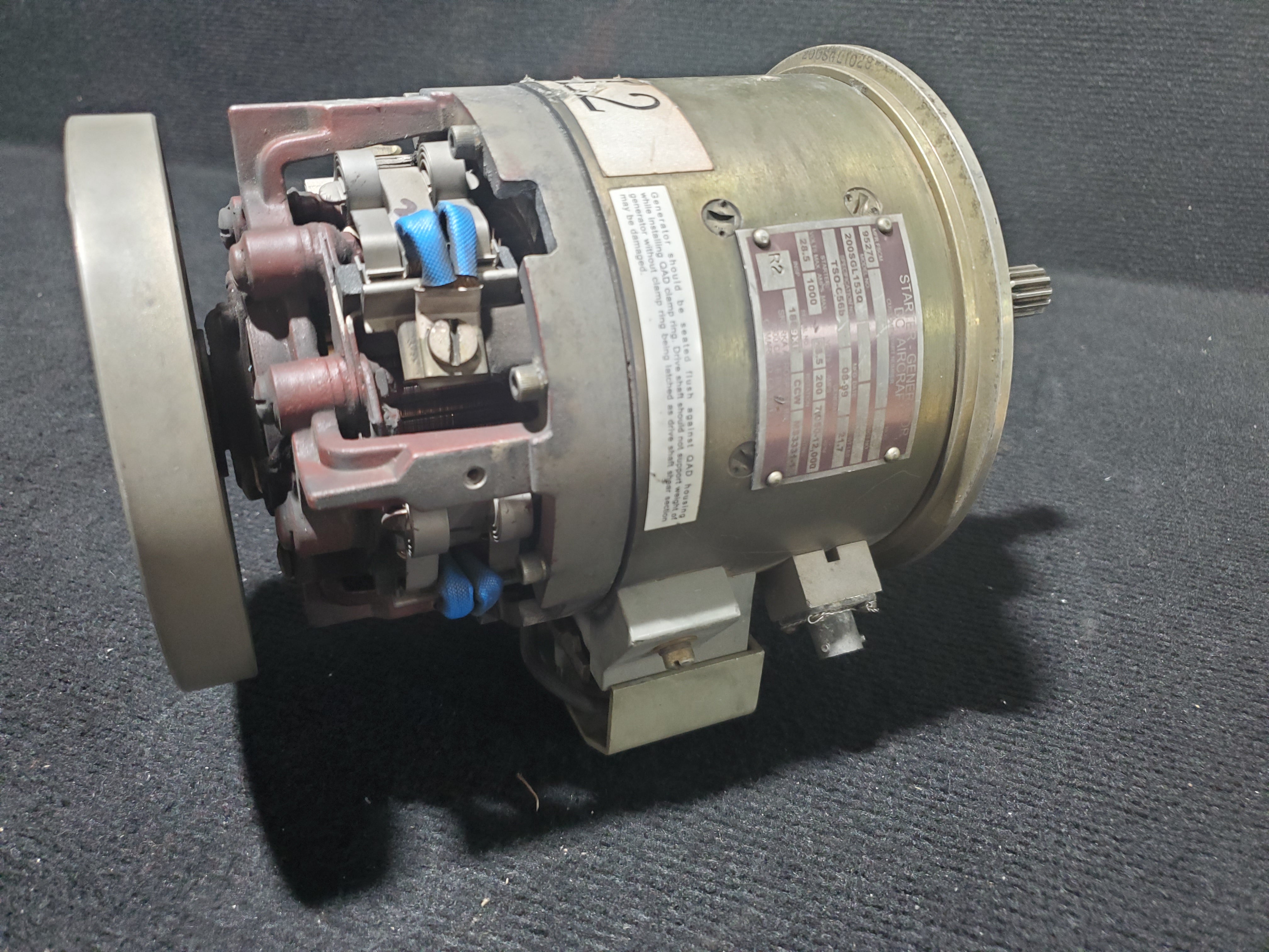 Starter Generator - Cessna - 5Y-ZBW – Global Aircraft Industries