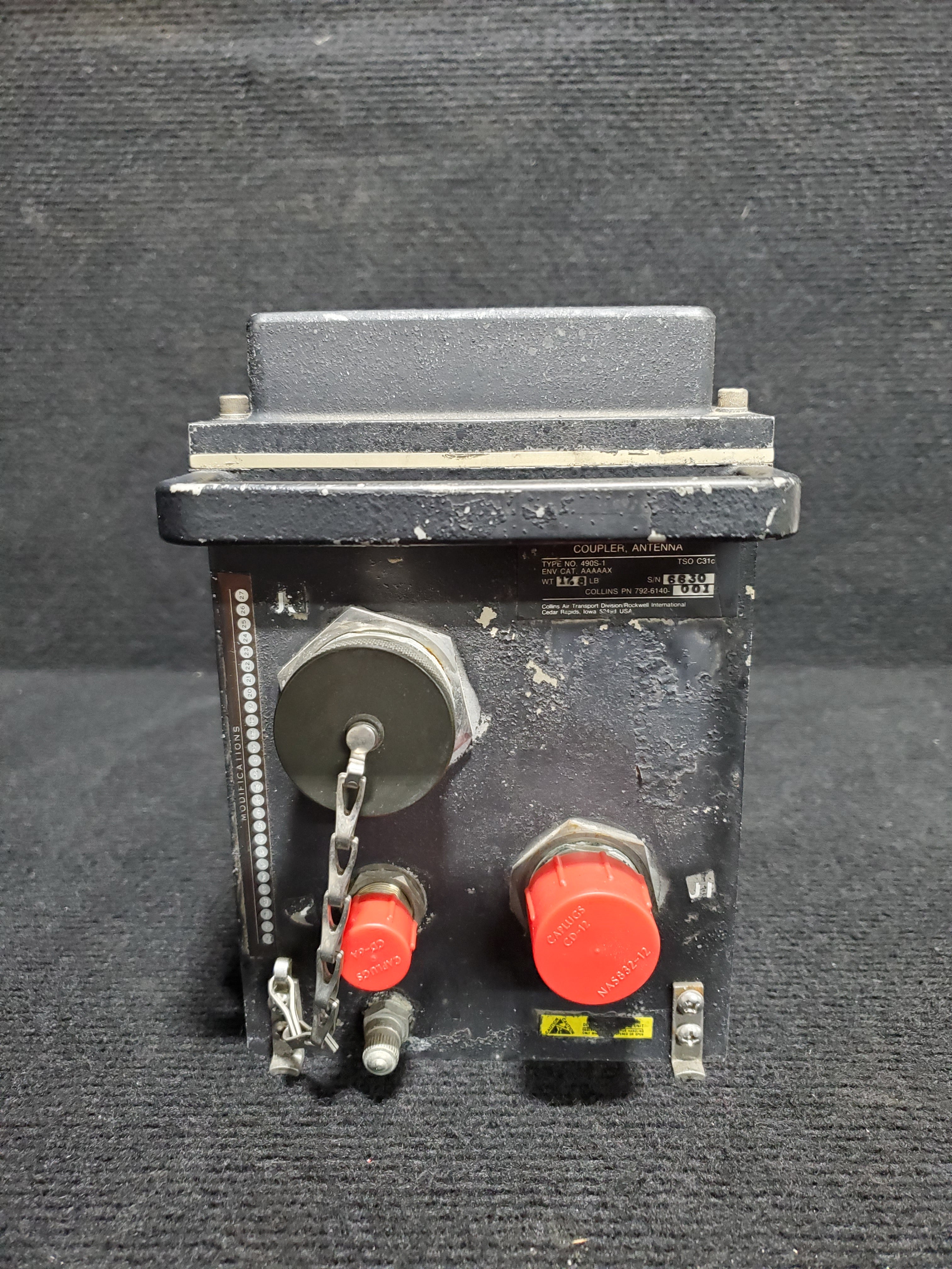 HF Antenna Coupler - Collins 490S-1 - Misc – Global Aircraft Industries