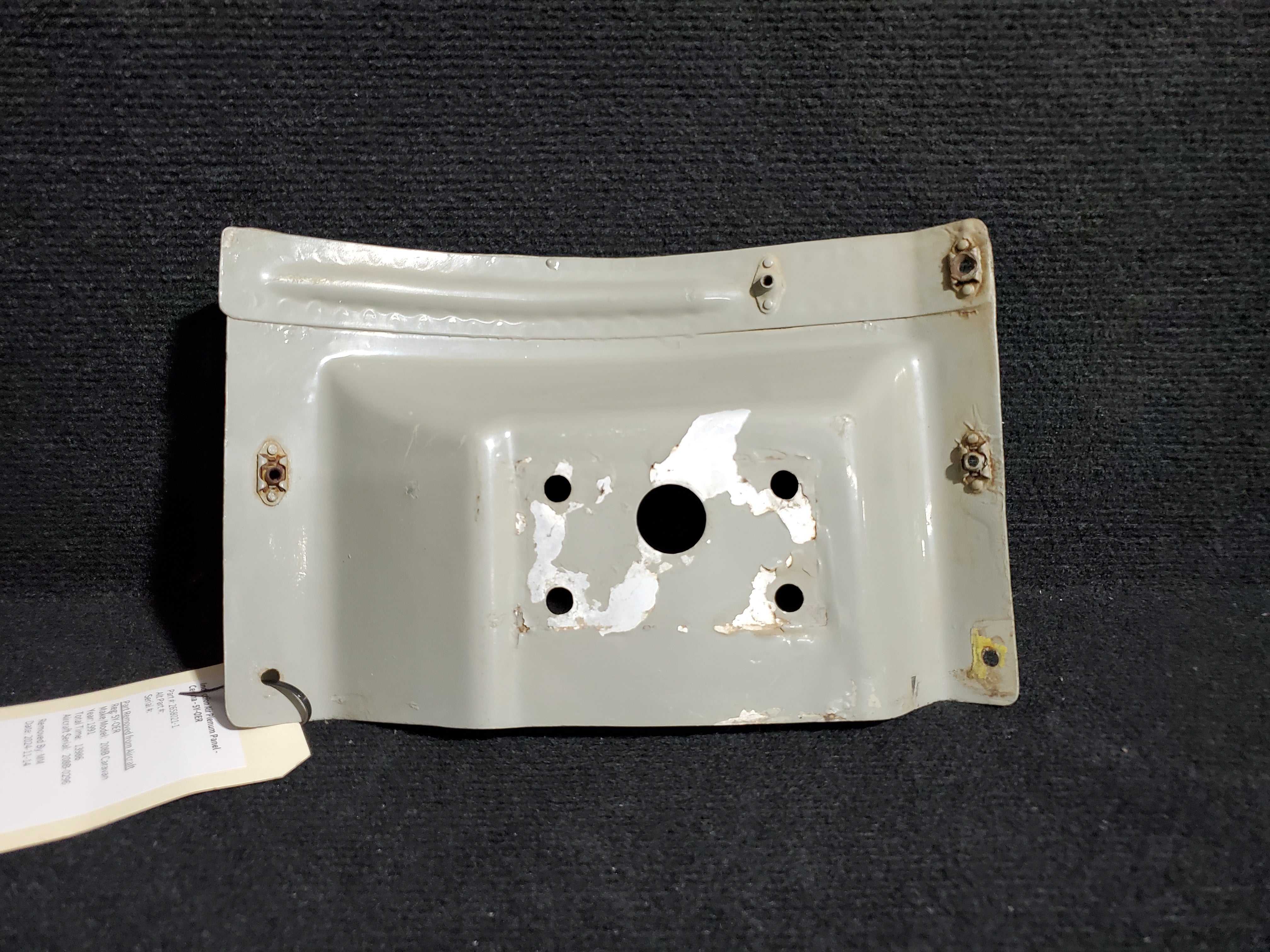 Induction Air Plenum Panel - Cessna - 5Y-OER – Global Aircraft Industries