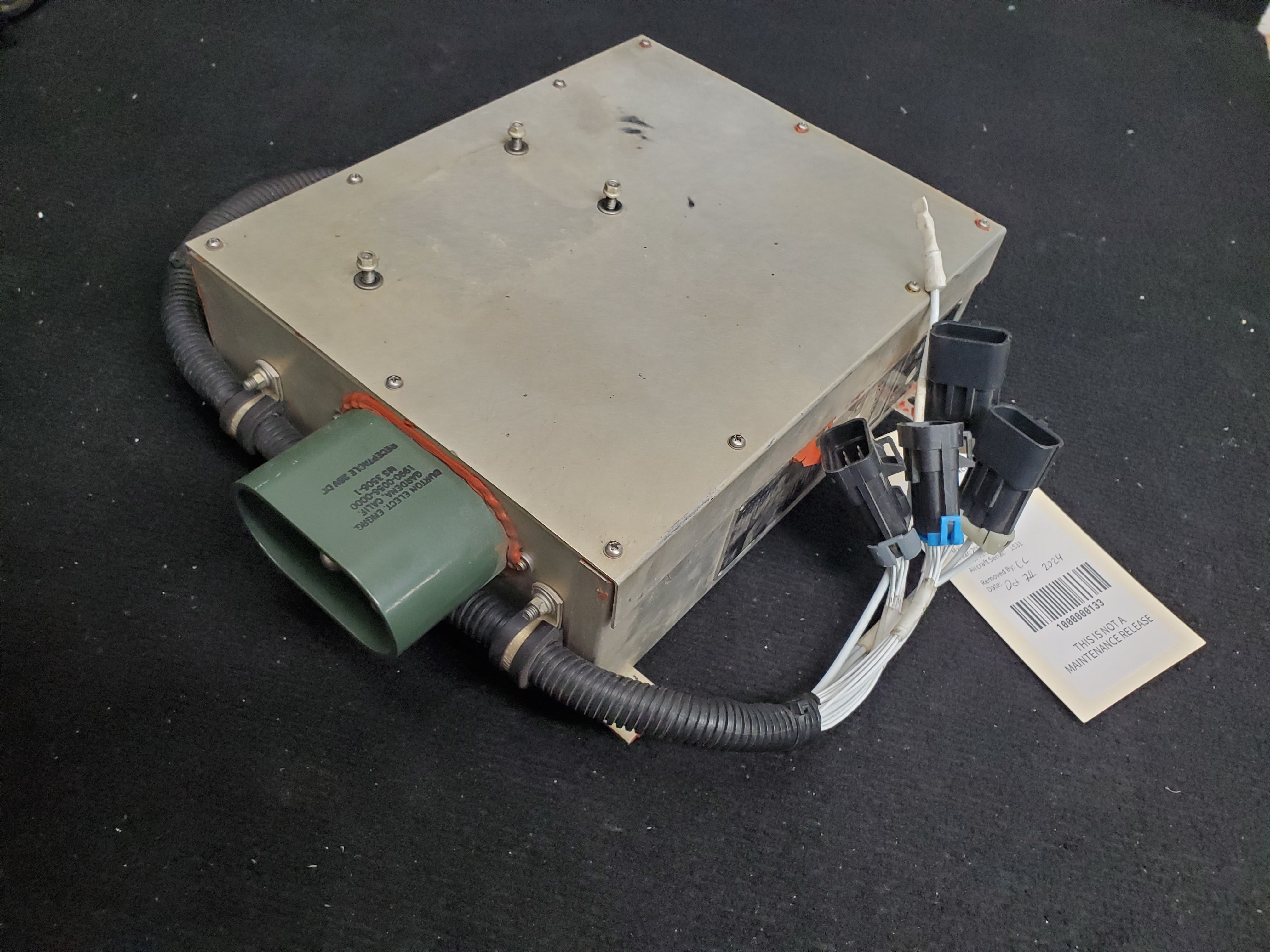 Master Control Unit - MCU120 - Cirrus - C-GDJL – Global Aircraft Industries