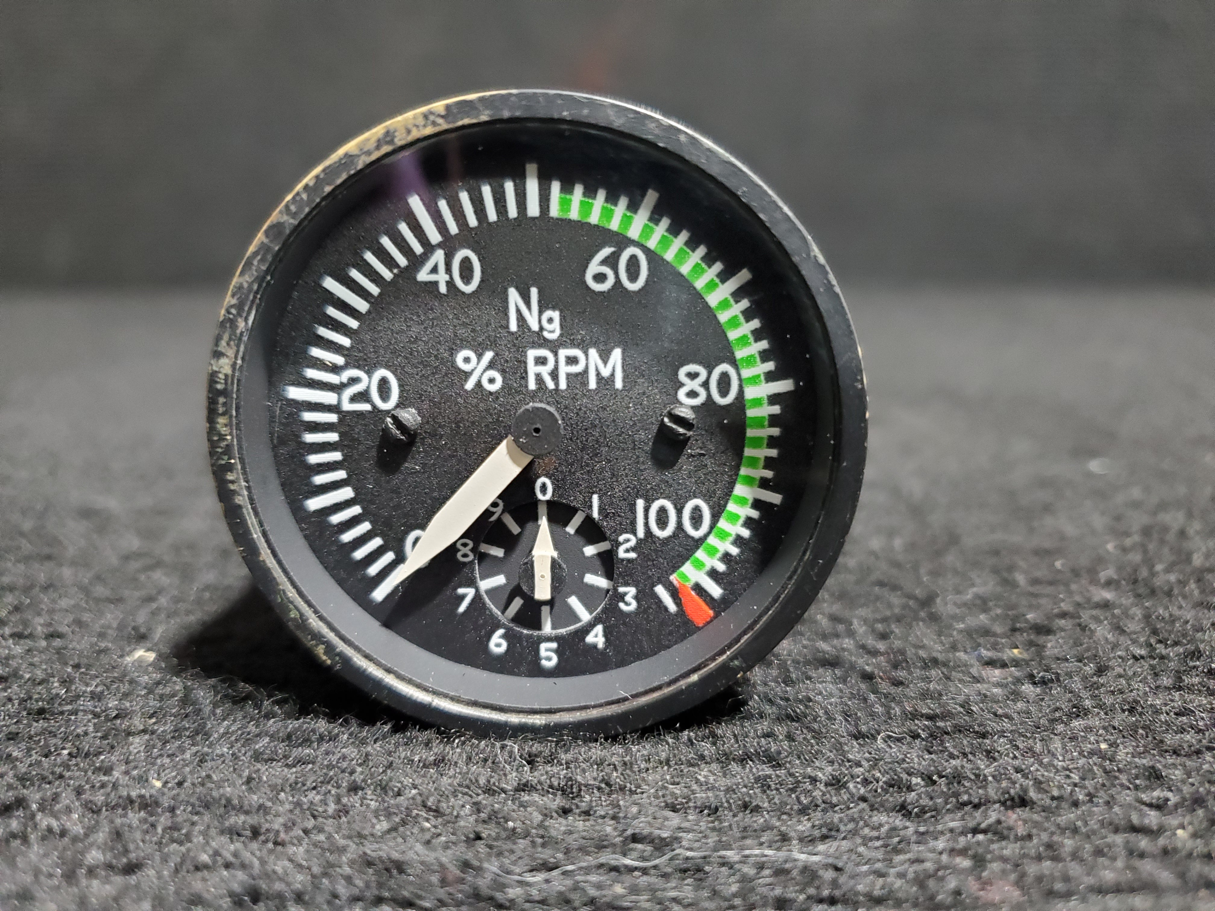 Percent Tachometer - Aero-Mach - 5H-TAZ – Global Aircraft Industries