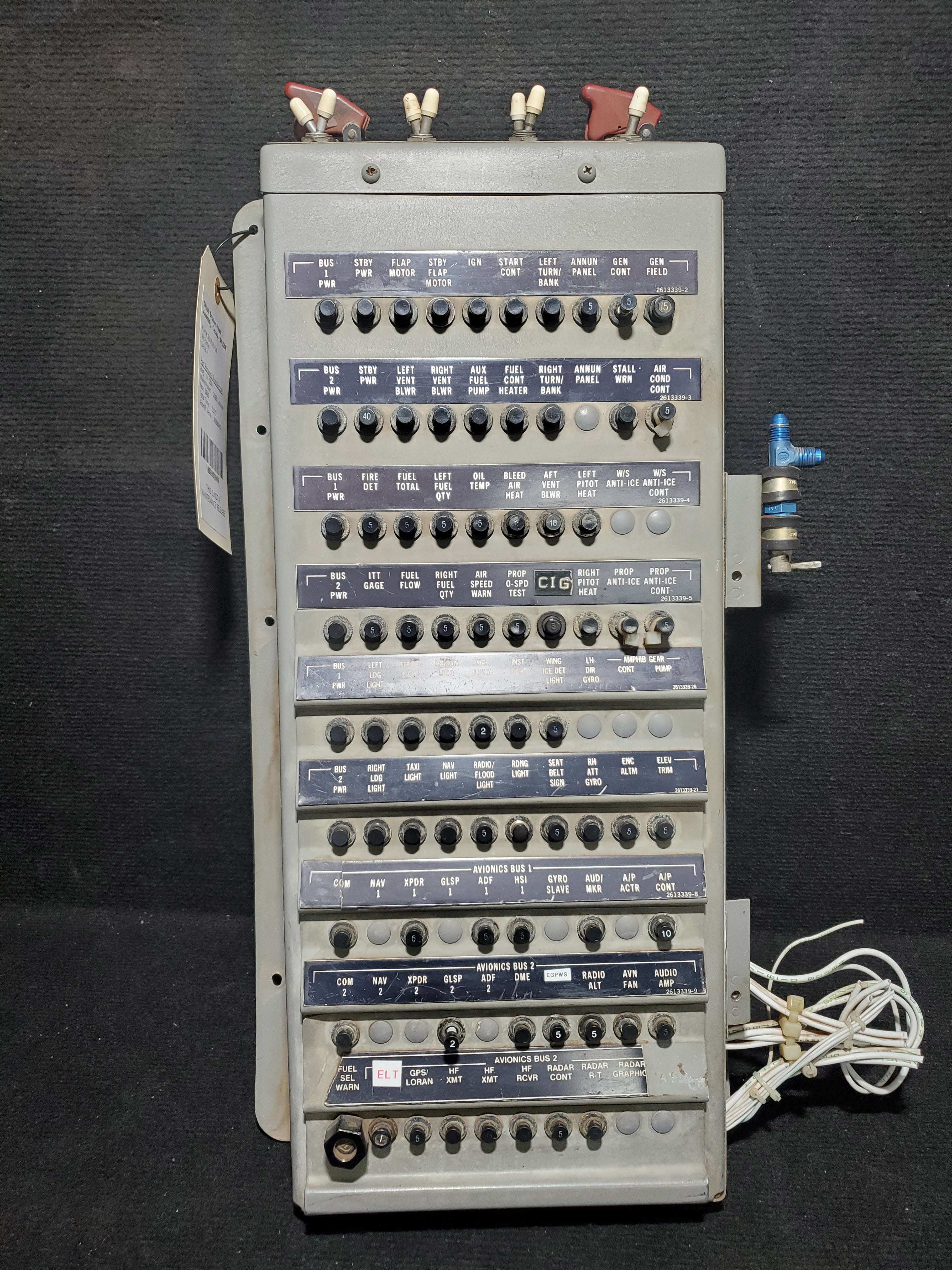 Circuit Breaker Panel Assembly - Cessna - 5Y-ZBW – Global Aircraft ...