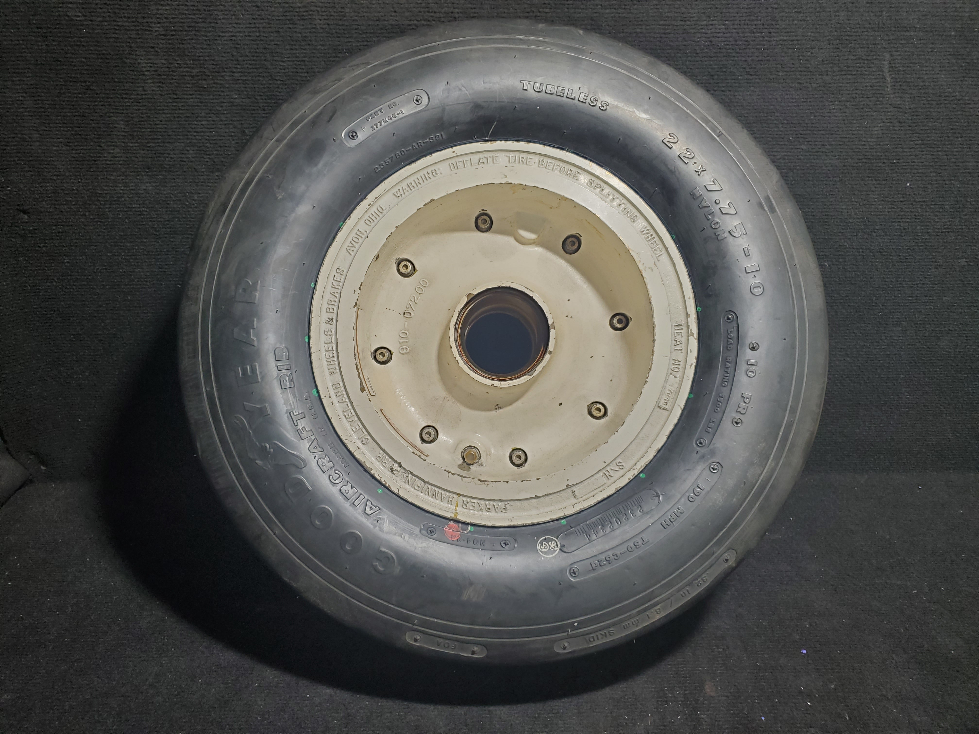 Main Wheel Assy - 6.5-10 - Cleveland - PS Surplus – Global Aircraft ...